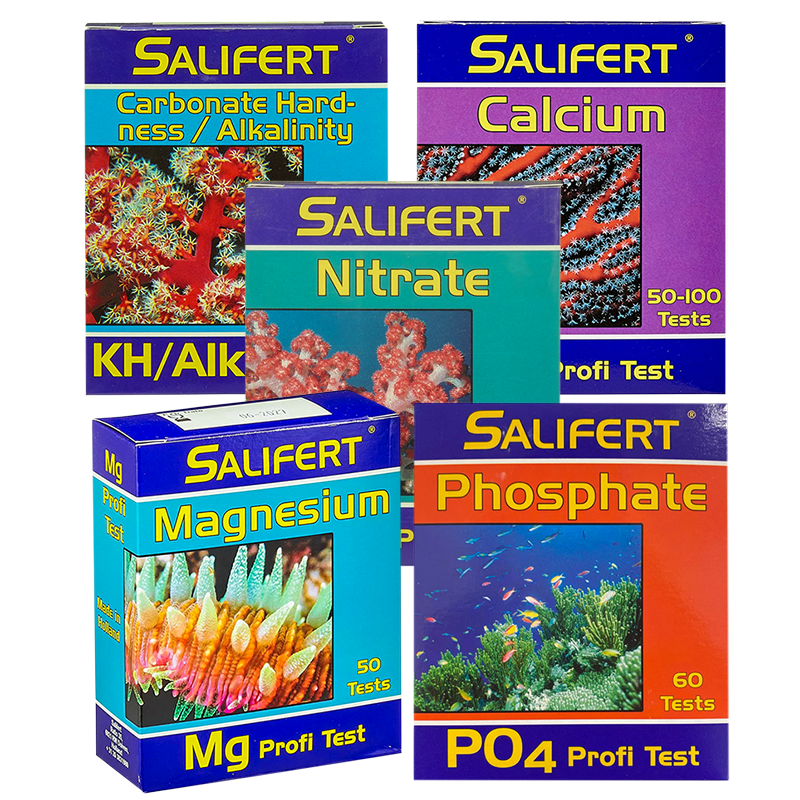 Salifert Reef Tank Test Kit Bundle – Candy Corals